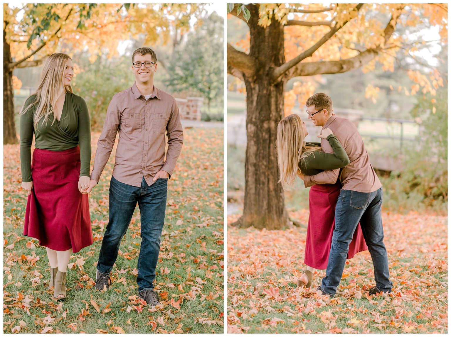 Elsie + Dave | A Lehigh Valley Fall Engagement Session - lytlephotoco.com