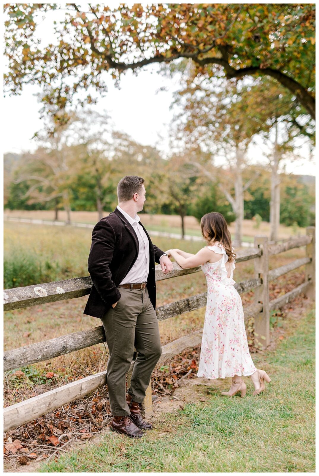 A Highland Mansion Engagement Session | Ethan + Erica